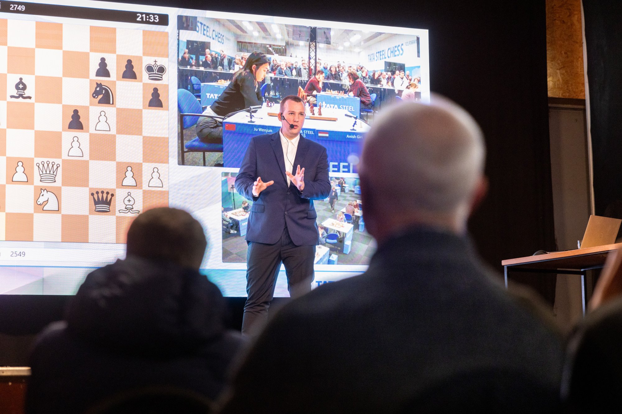 Masters live commentary returns to Café de Zon! | Tata Steel Chess